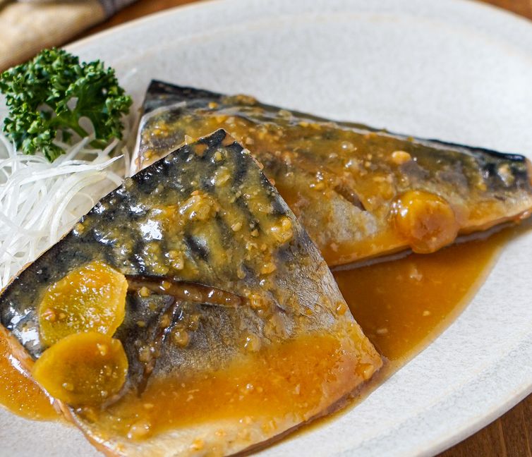 Basic Mackerel Simmered in Miso (Saba no Miso-ni) | Tokyo Recipes by Nadia