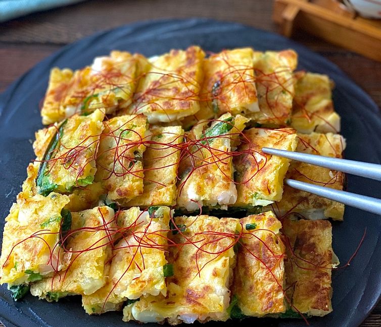 Seafood-Packed Chijimi | Tokyo Recipes by Nadia