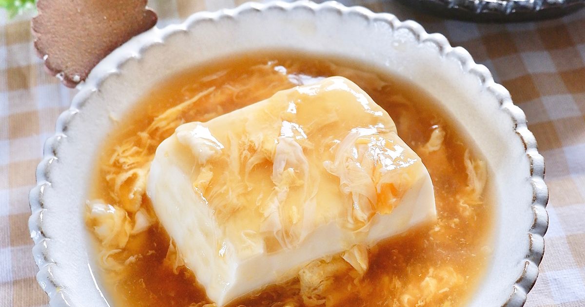 Tofu with Egg Ankake – Ready in 3 Minutes! Super Easy Recipe | Tokyo ...