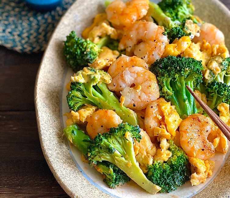 Rich & Savory Shrimp, Broccoli, and Fluffy Egg Stir-Fry | Tokyo Recipes ...